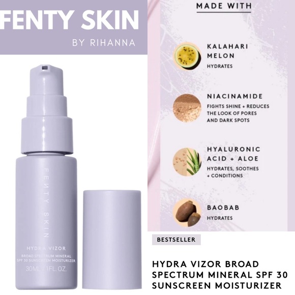 Fenty Beauty | Skincare | Fenty Skin Hydra Vizor Broad Spectrum Mineral ...